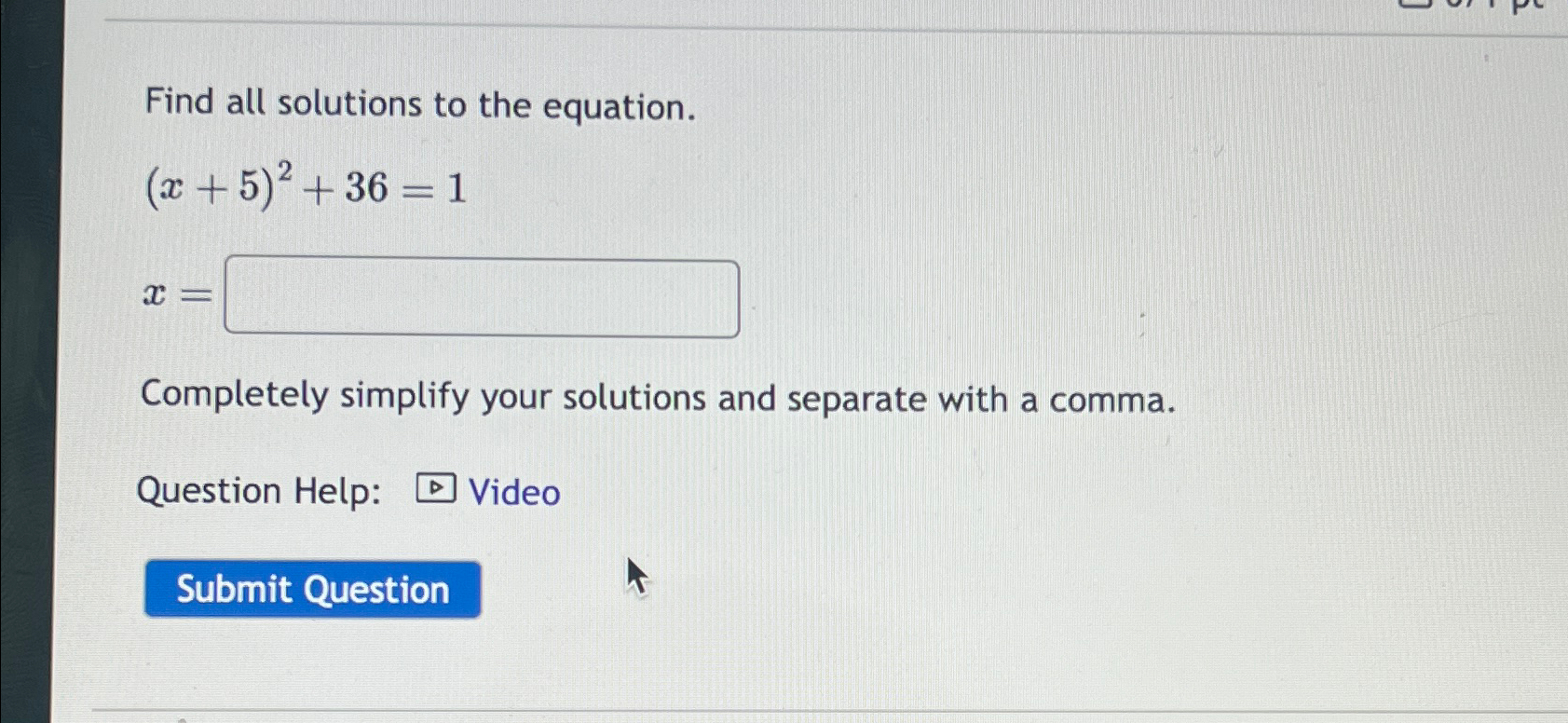 Solved Find all solutions to the | Chegg.com