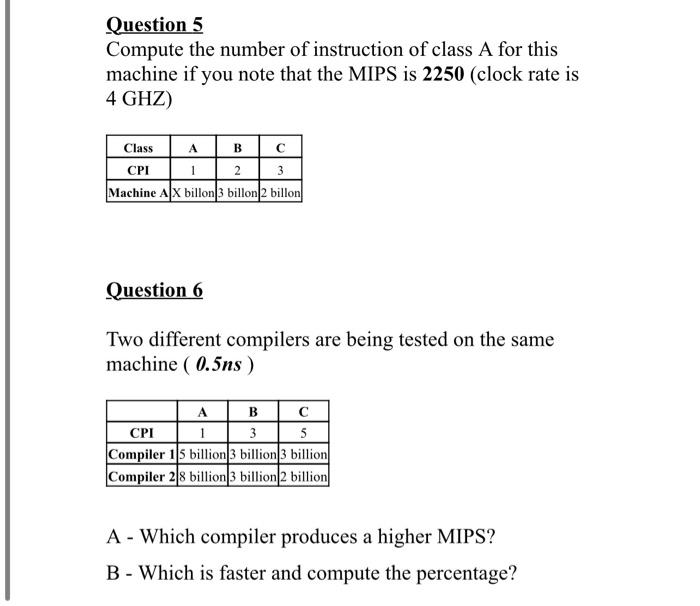 Solved Question Compute The Number Of Instruction Of Class, 49% OFF Solved Question Compute The Number Of Instruction Of Class, 49% OFF