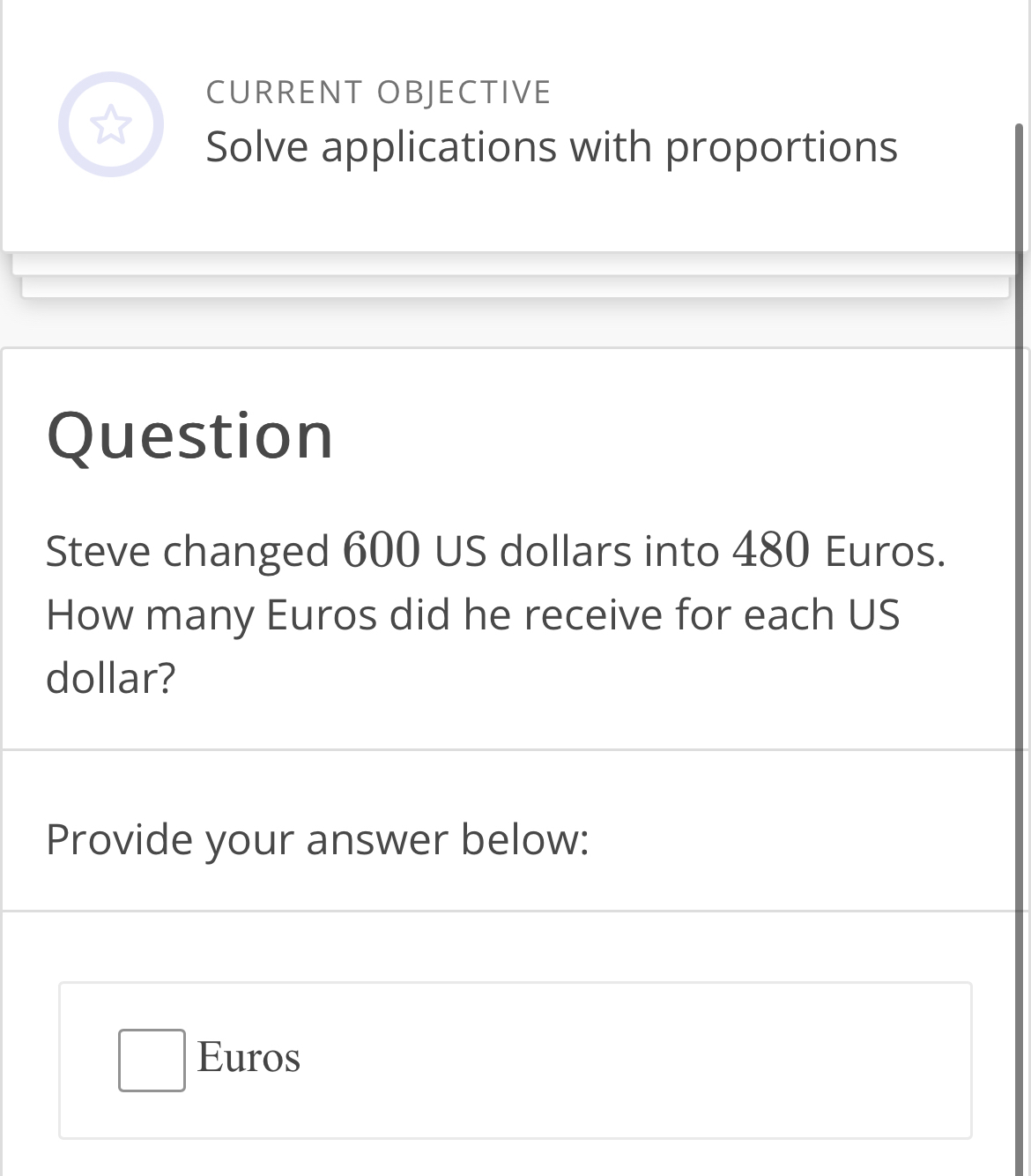 Solved Current Objectivesolve Applications With