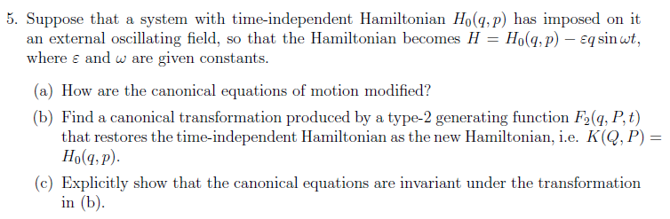 Solved Suppose that a system with time-independent | Chegg.com