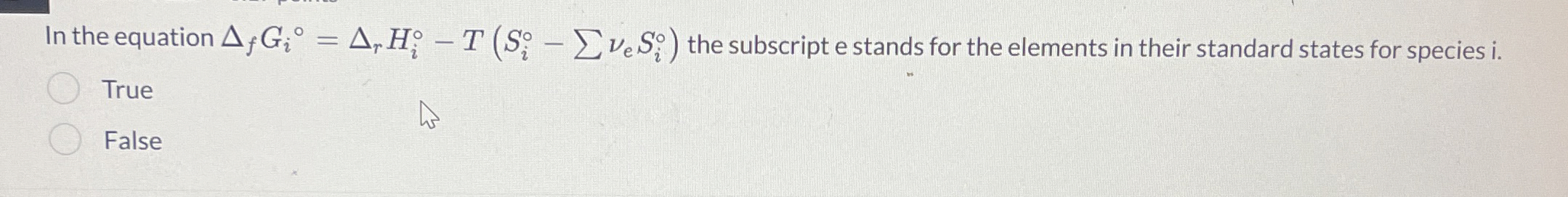 High Quality SOLUTION In the equation )(()e ﻿the subscript e stands for ...