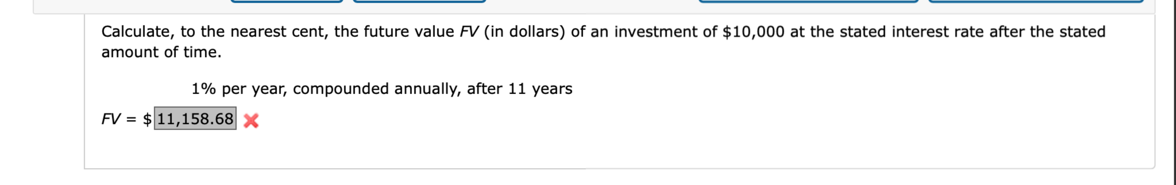 Solved Calculate, to the nearest cent, the future value | Chegg.com