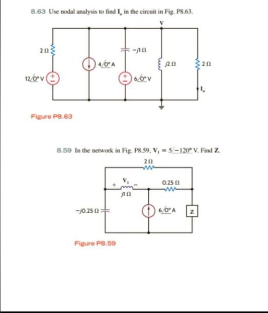 Solved Slove These Questions Please863 ﻿use Nodal Analysis 