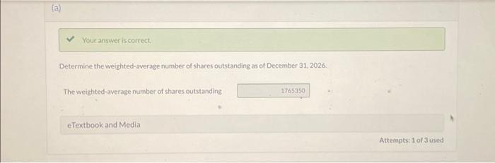 Solved On January 1,2026, Pharoah Corp. had 484,000 shares | Chegg.com