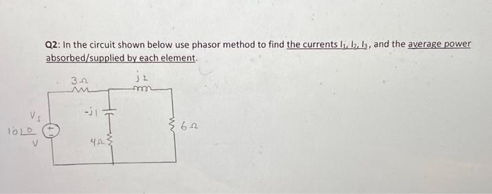 Solved Q1: In the following RC transient circuit use | Chegg.com