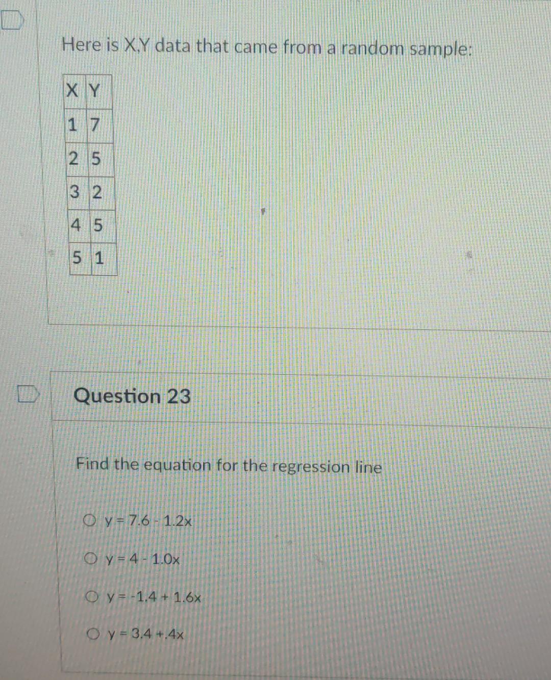 Solved Q23-25.what are the correct answers?I will give you a | Chegg.com