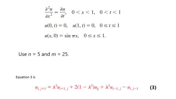 Solved Use the difference equation (3) ﻿to approximate the | Chegg.com