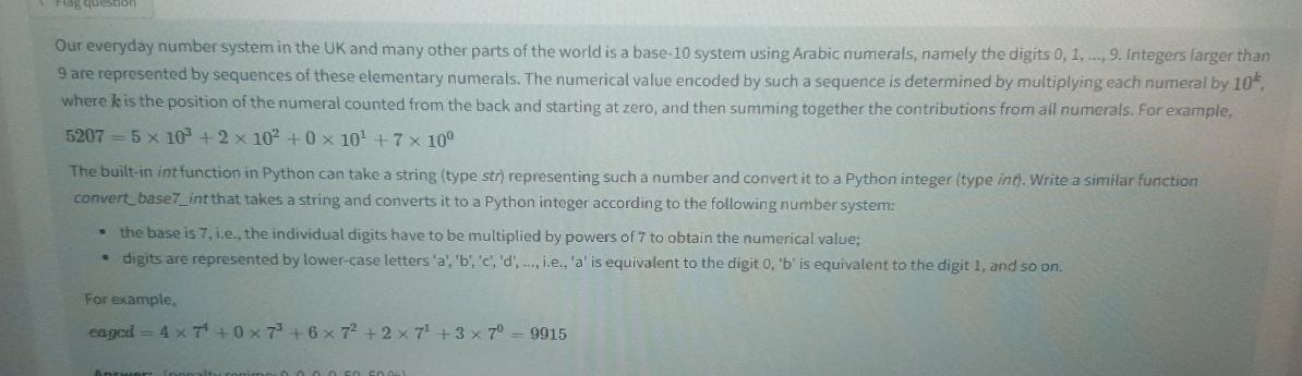 Solved Our everyday number system in the UK and many other | Chegg.com