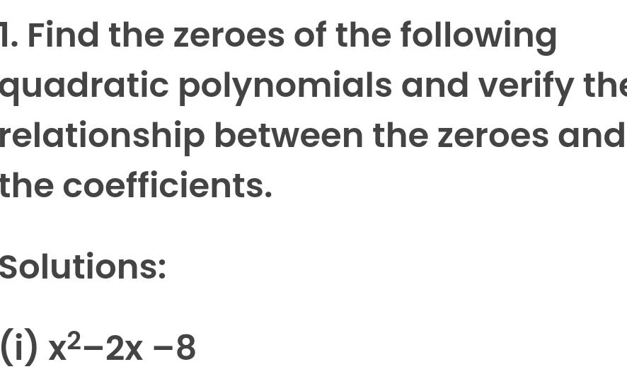 Solved find the zeroes | Chegg.com