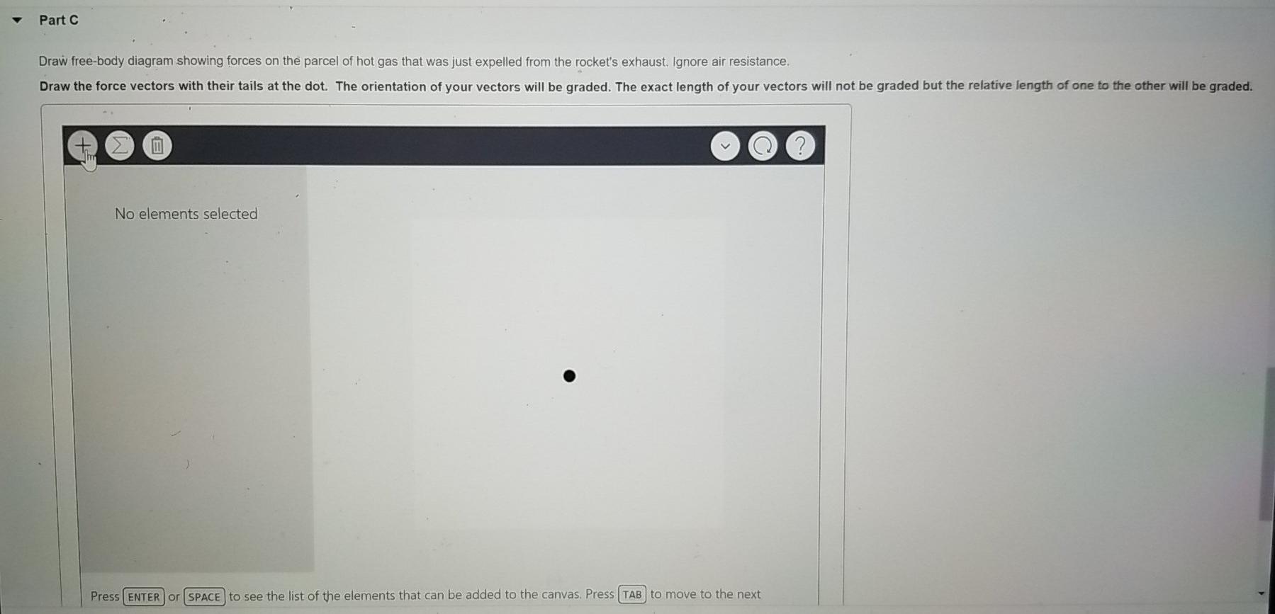 Solved Draw free-body diagram showing forces on the rocket. | Chegg.com