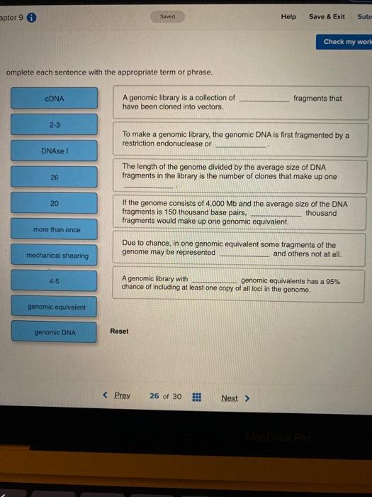 Solved apter 9 Saved Help Save & Exit Sub Check my worlu | Chegg.com