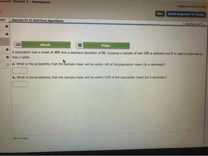 Solved nment: Module 2 - Homework Assignment Score: 0.00% | Chegg.com