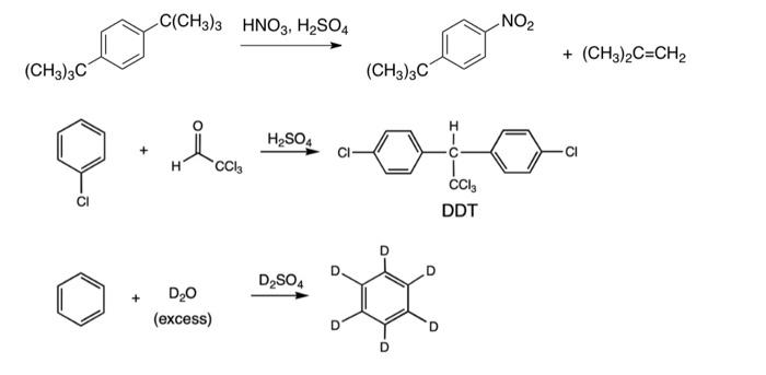 Solved HNO3,H2SO4 +(CH3)2C=CH2 H2SO4 + (excess) D2O D2SO4 | Chegg.com
