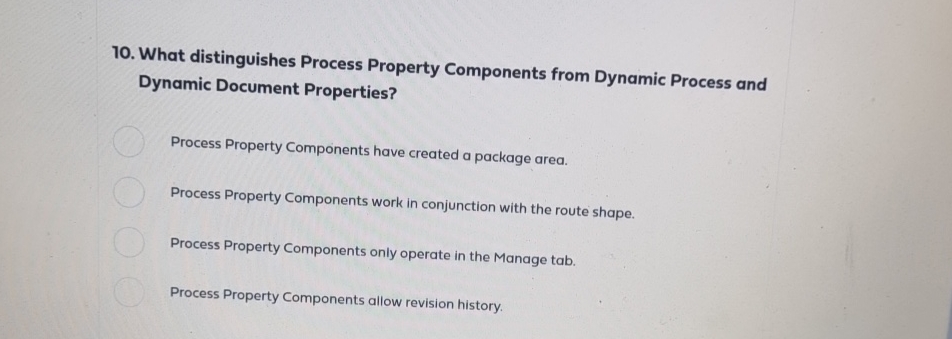 Solved in boomi What distinguishes Process Property | Chegg.com