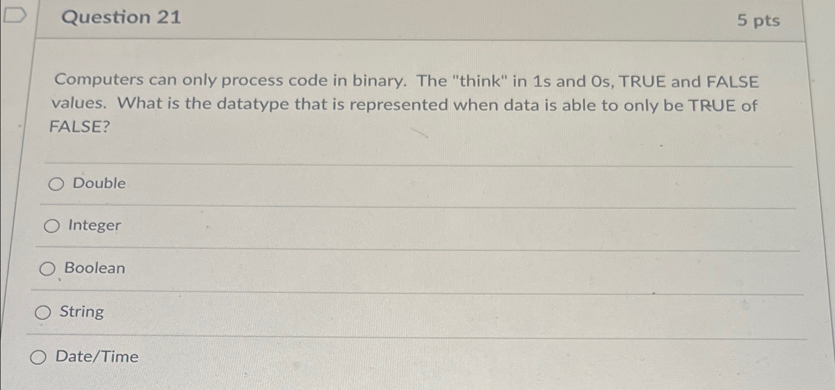 Solved Question 215 ptsComputers can only process code in | Chegg.com Solved Question 215 ptsComputers can only process code in | Chegg.com