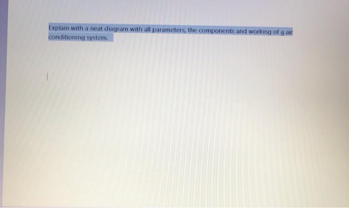 Solved Explain with a neat diagram with all parameters, the | Chegg.com