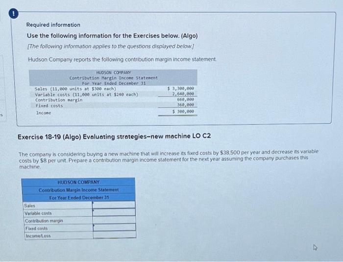 Solved Required information Use the following information | Chegg.com