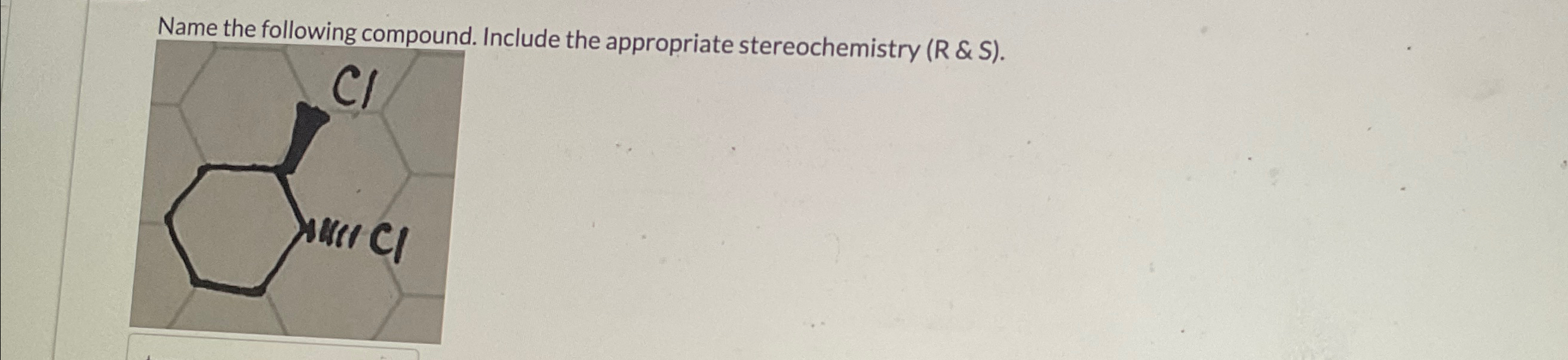 Solved Name the following compound. Include the appropriate | Chegg.com
