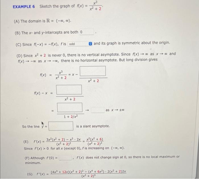 Solved EXAMPLE 6 Sketch the graph of f(x)=x2+2x3. (A) The | Chegg.com