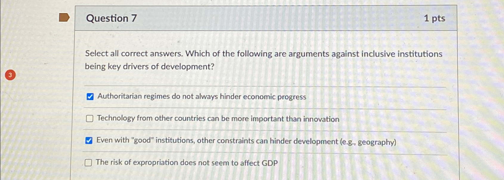 Solved Question 71 ﻿ptsSelect all correct answers. Which of | Chegg.com