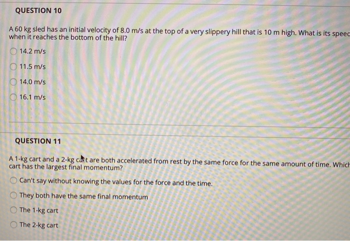 Solved QUESTION 20 What is the final angular velocity w of a | Chegg.com