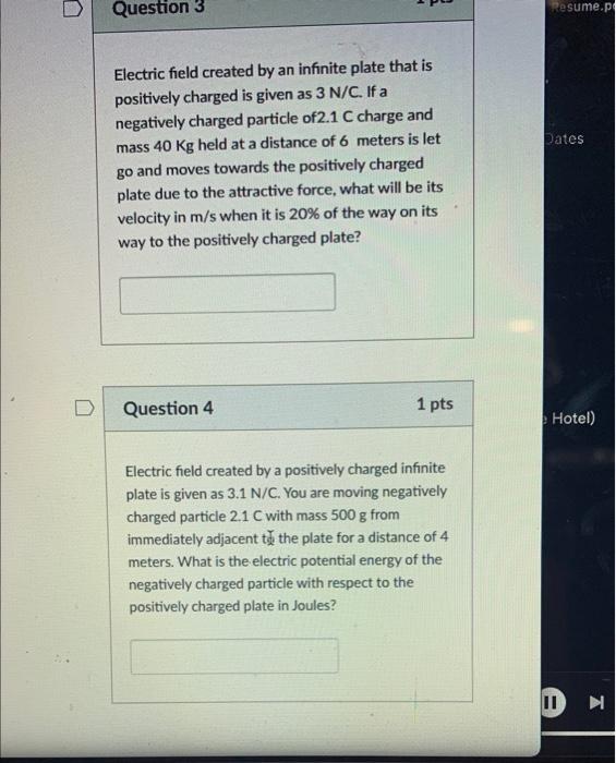 Solved Electric field created by an infinite plate that is | Chegg.com
