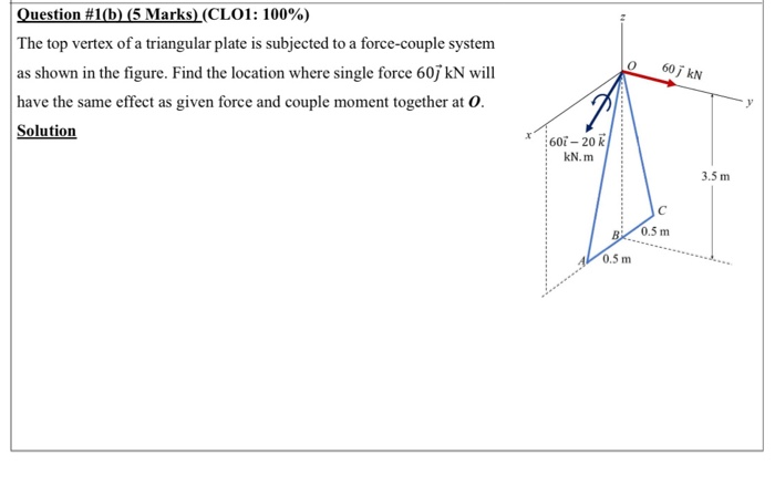 Solved Question #1(a) (15 Marks) (CLO1: 100%) A thin high | Chegg.com