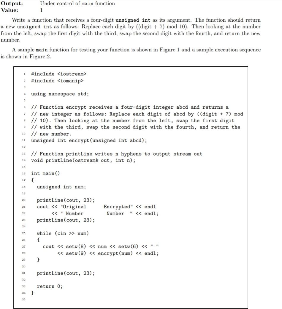 Solved #include #include using namespace std; // Function | Chegg.com