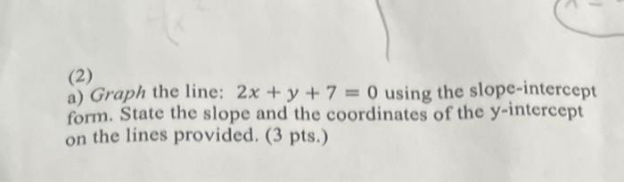 Solved (4) Sketch an example of a system of two equations in | Chegg.com
