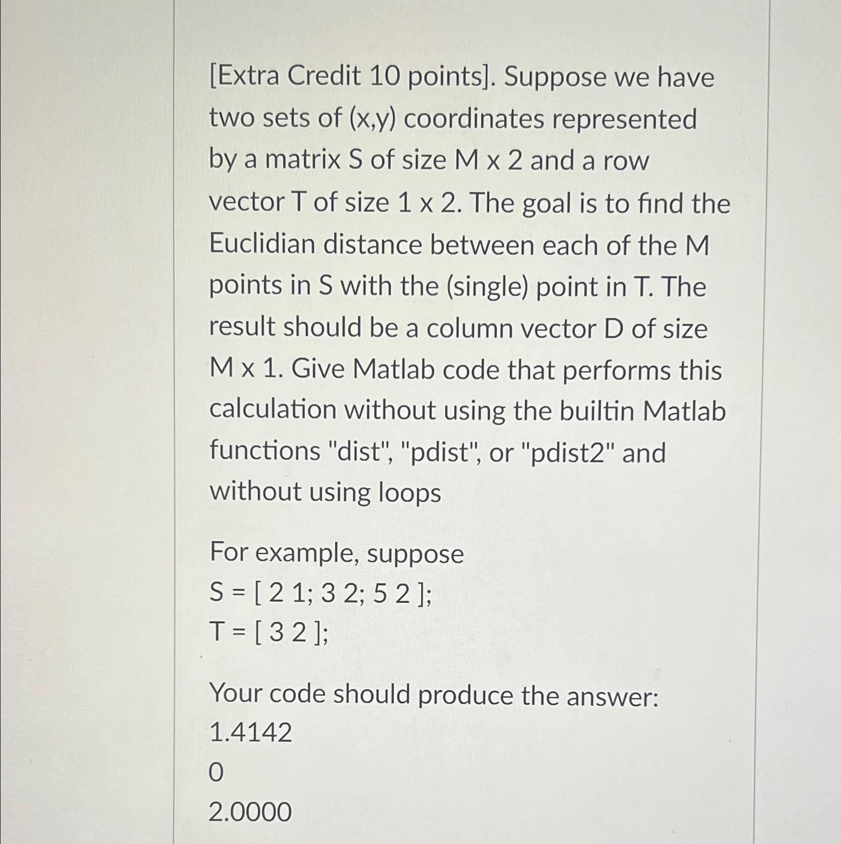 Solved [Extra Credit 10 ﻿points]. ﻿Suppose we have two sets | Chegg.com