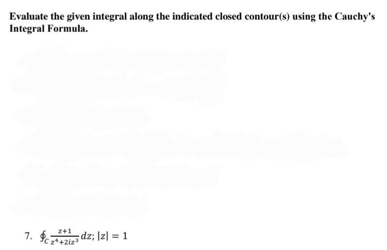 Solved Evaluate the given integral along the indicated | Chegg.com