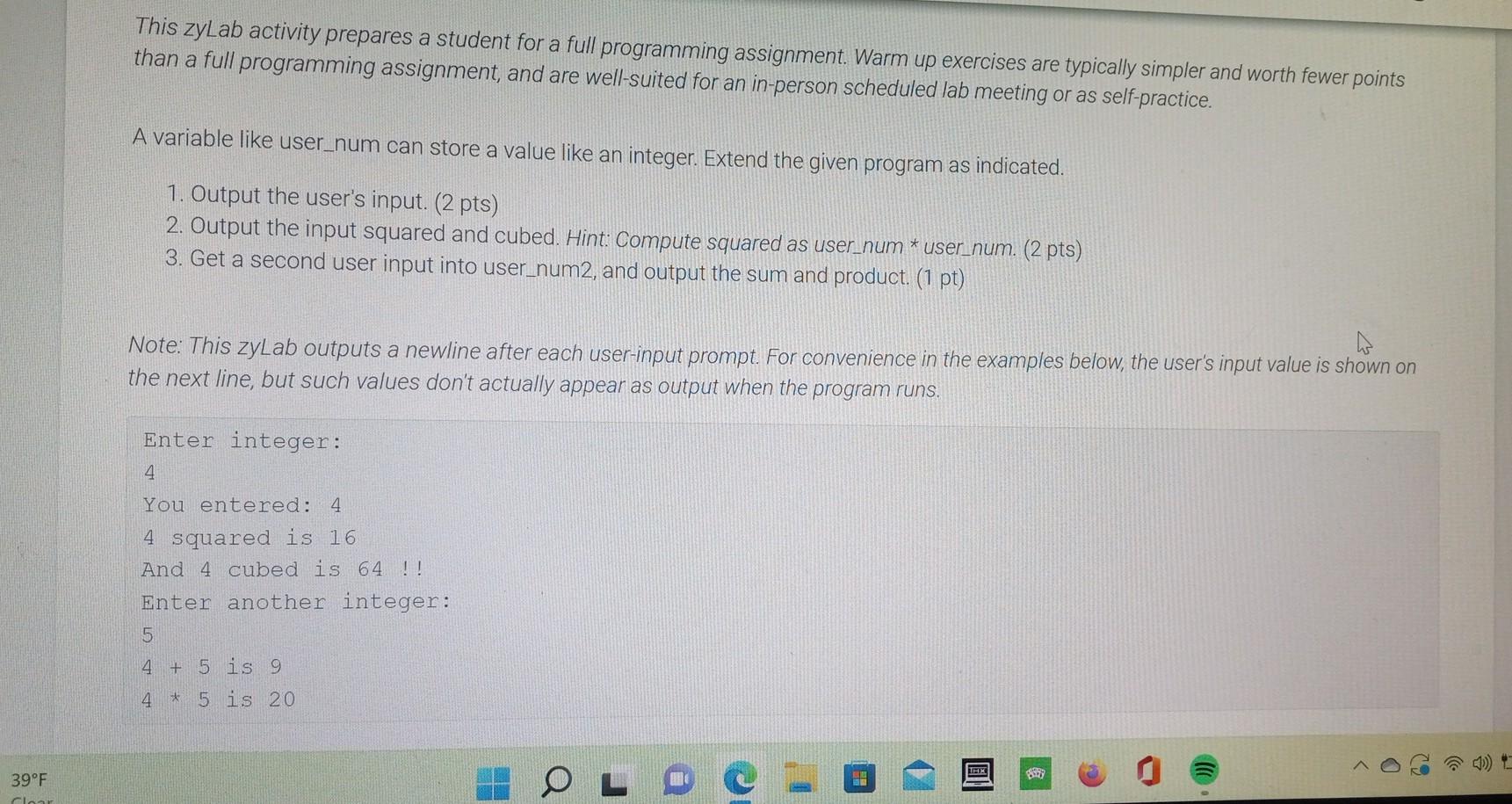 Solved This ZyLab Activity Prepares A Student For A Full Chegg Solved This ZyLab Activity Prepares A Student For A Full Chegg