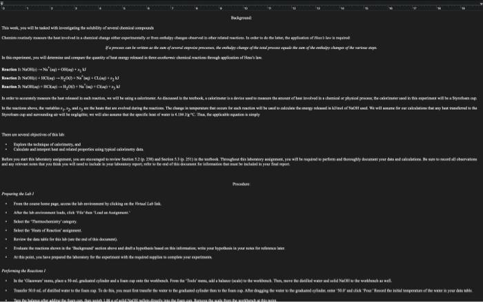 Solved 0 1 2 Reaction 1: NaOH(s) → Na* (aq) + OH(aq) + x₁ kJ | Chegg.com