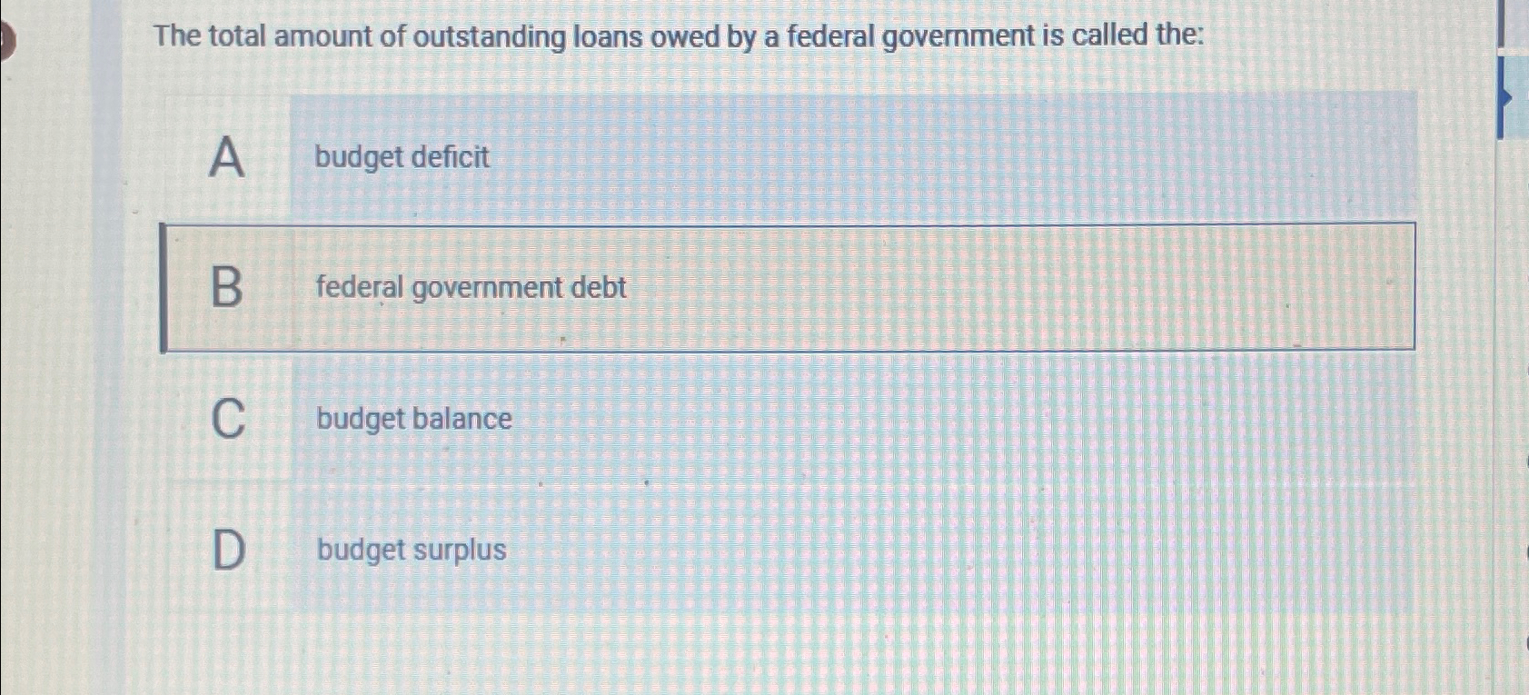 The total amount of outstanding loans owed by a | Chegg.com
