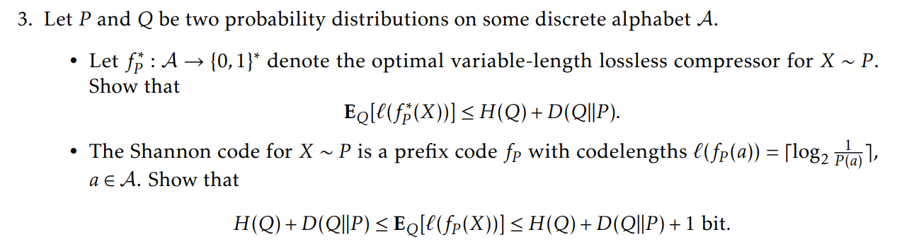 Solved Let P, ﻿Q be distributions on some discrete alphabet | Chegg.com