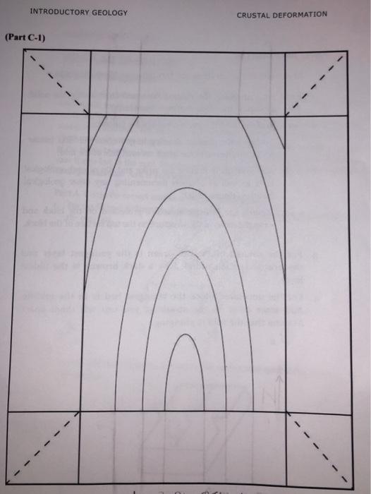 INTRODUCTORY GEOLOGY CRUSTAL DEFORMATION Part C: | Chegg.com