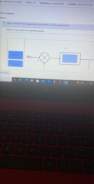 Solved MY AS tem 5 Simplify using block reduction method | Chegg.com