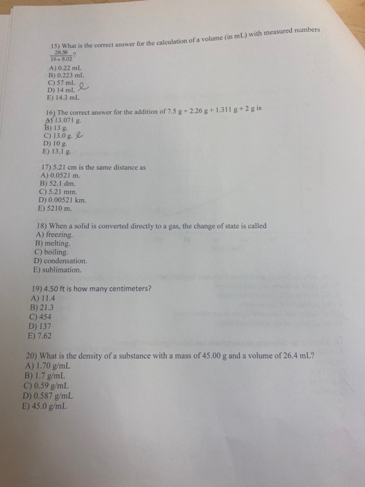 Solved What is the correct answer for the calculation of a | Chegg.com