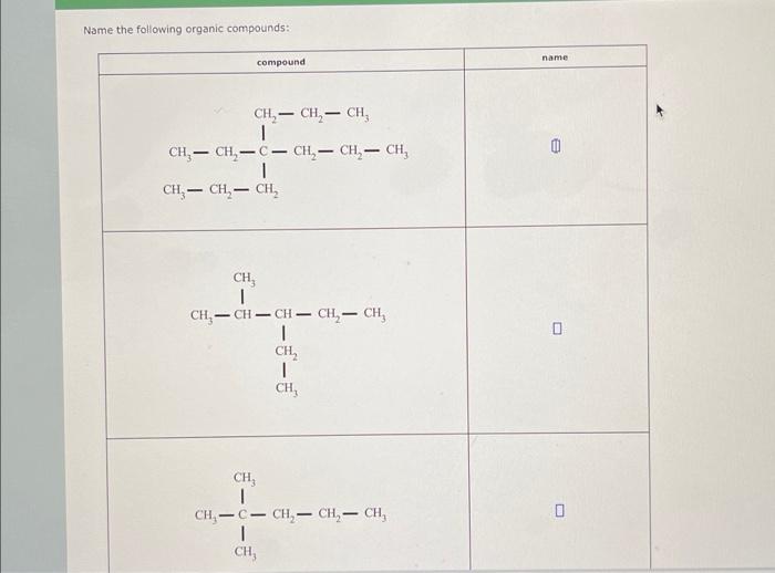 Solved Draw The Skeletal Line Structure Of A Branched