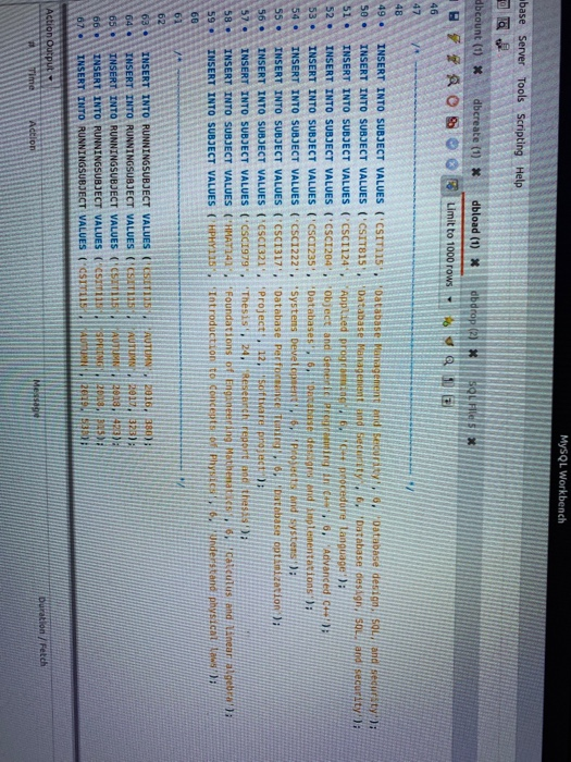 Solved Tasks Task 1 (5 marks) Download a file solution1.sql | Chegg.com