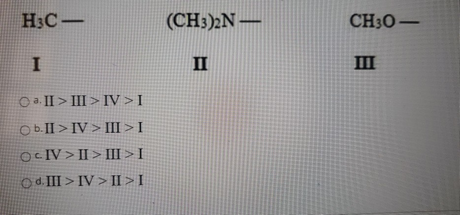 Solved Order the following activator groups in decreasing | Chegg.com