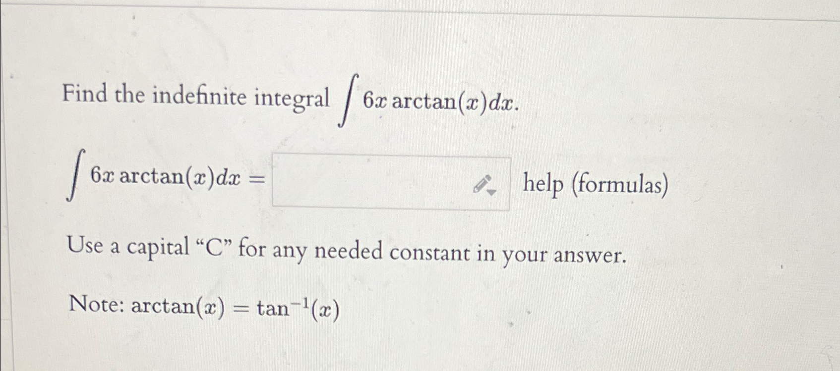 Solved Find the indefinite integral | Chegg.com