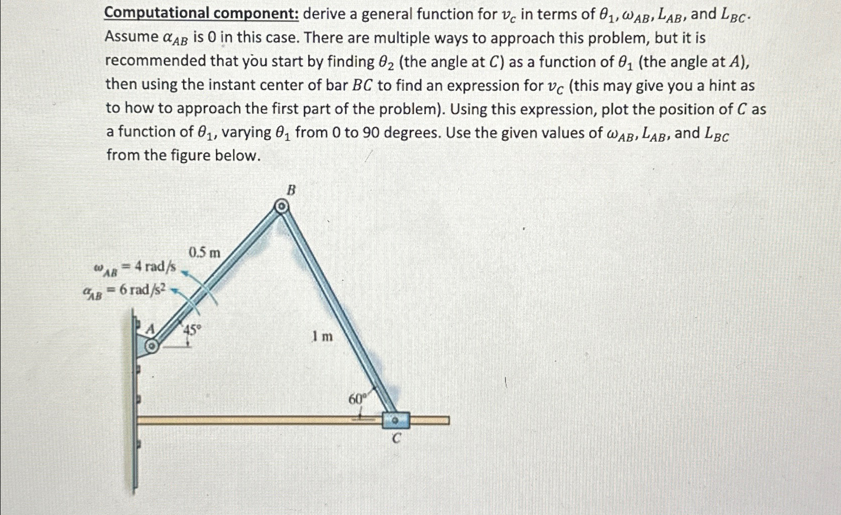 Solved Computational component: derive a general function | Chegg.com