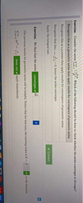Solved (Select all that apply) Now, let 8n = . The sequence | Chegg.com