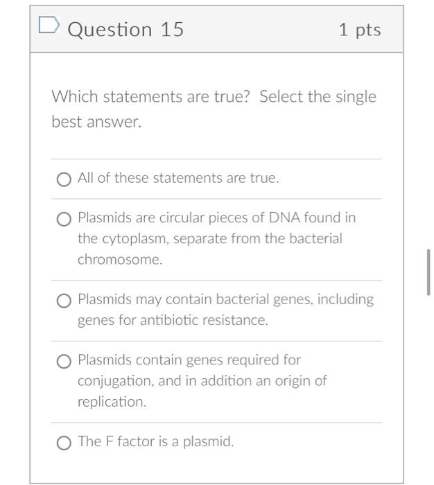 Question 14 1 pts From which flask might you be able | Chegg.com