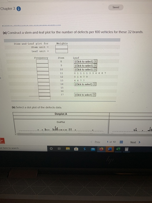 Solved Consider the following table of data. 107 Defects 137 | Chegg.com