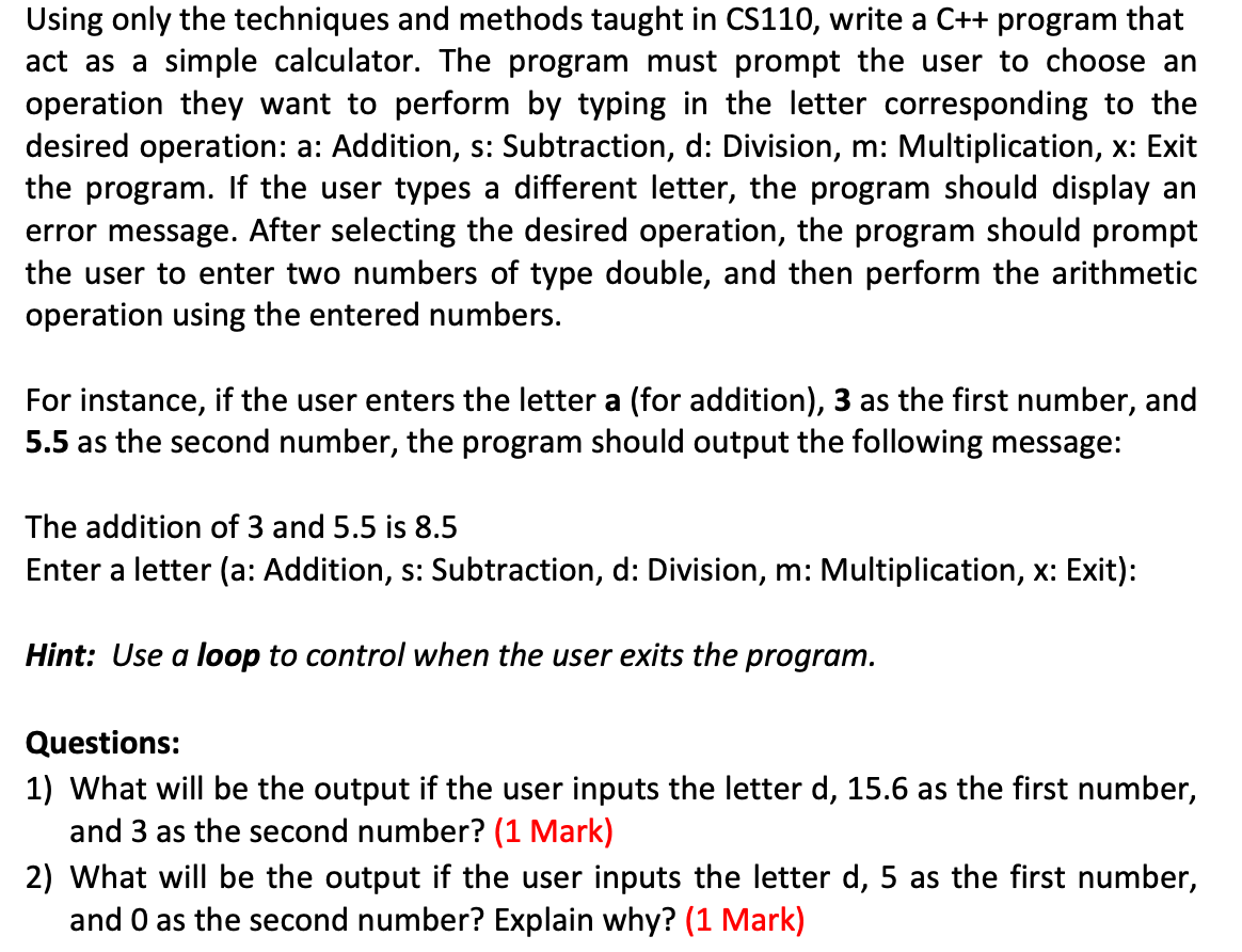 Solved Using only the techniques and methods taught in | Chegg.com