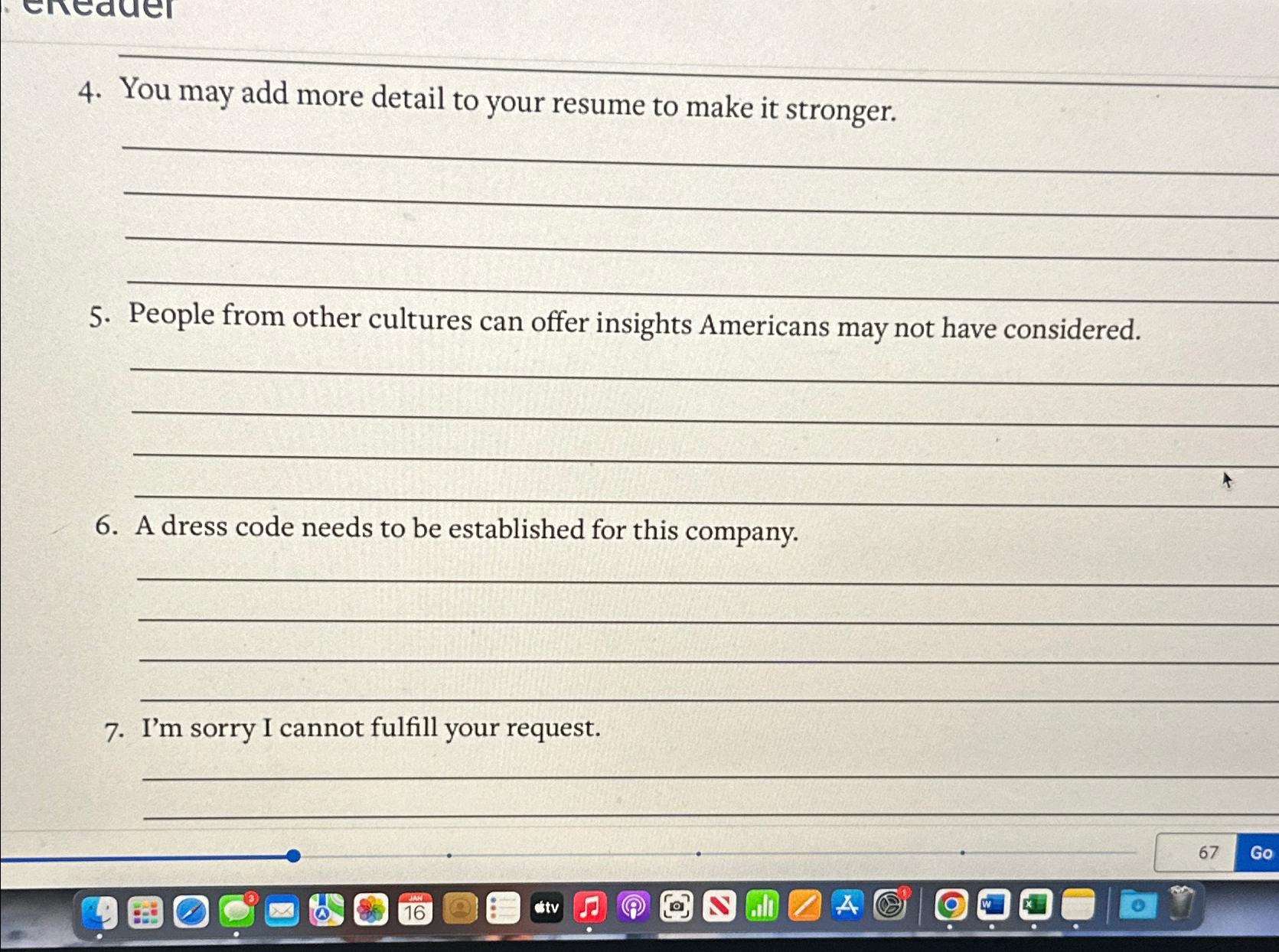 Solved Identify weather the senetences below have an active | Chegg.com