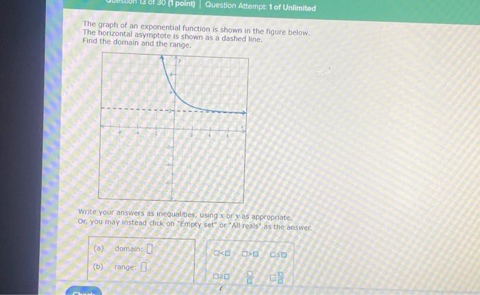 Solved The graph of an exponential function is shown in the | Chegg.com