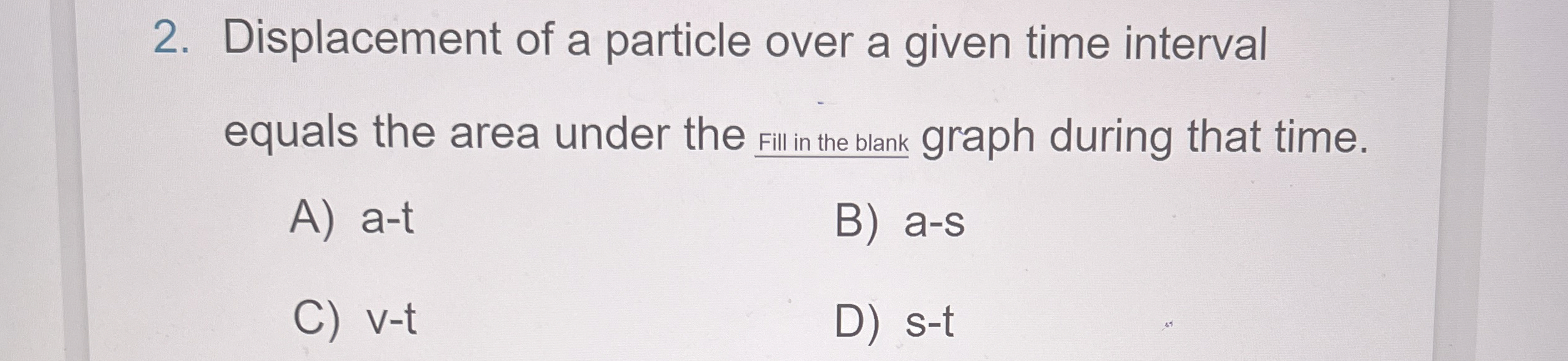 Displacement of a particle over a given time interval | Chegg.com